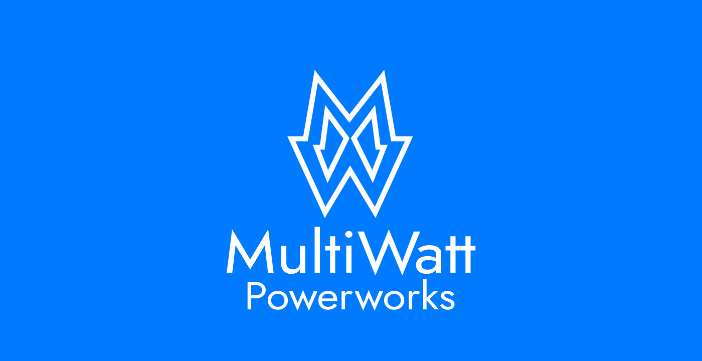 MultiWatt Powerworks Logo Design by Sriharshan Thangarajan on Dribbble