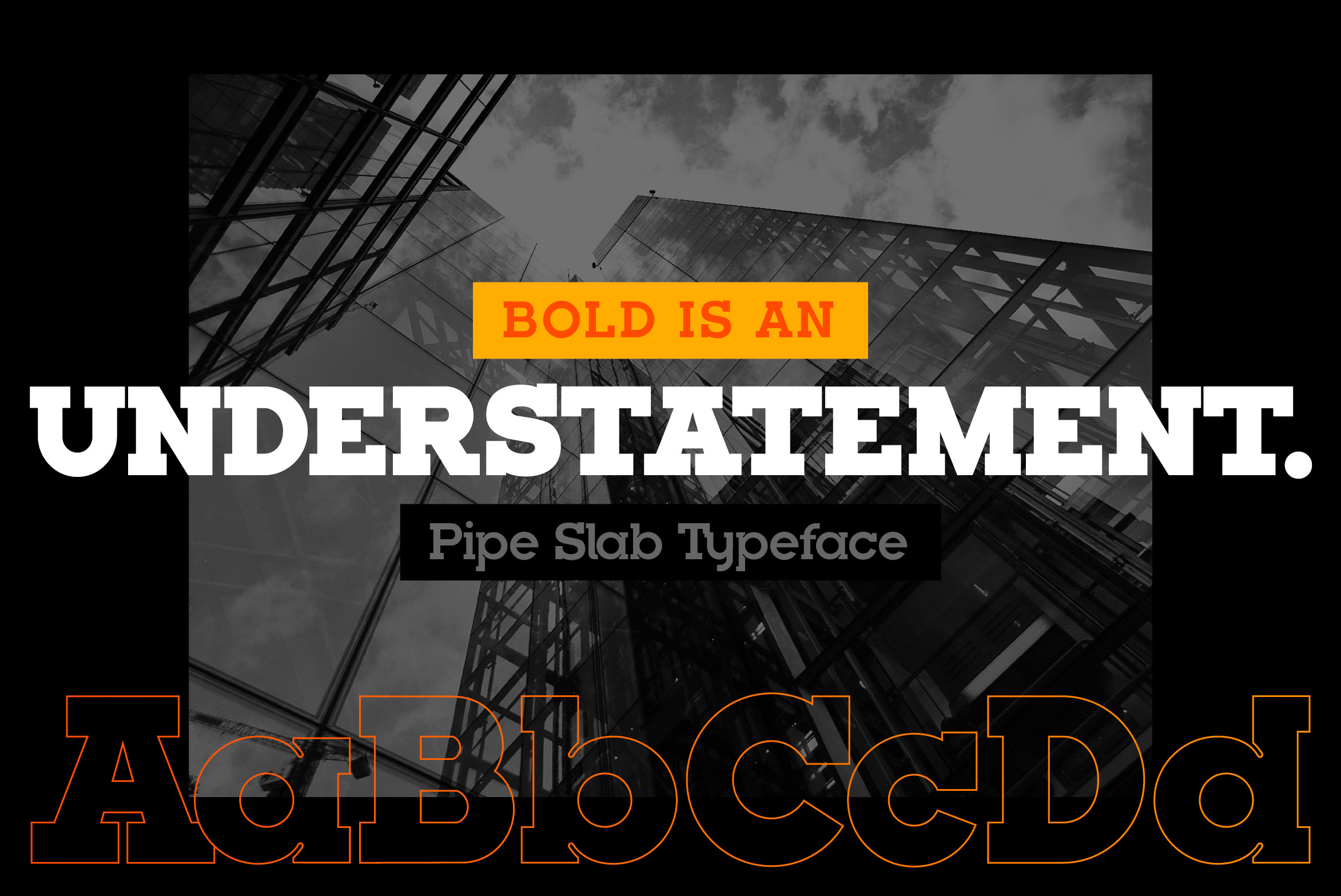Pipe Slab - Slab Serif Typeface by Lateral Design on Dribbble