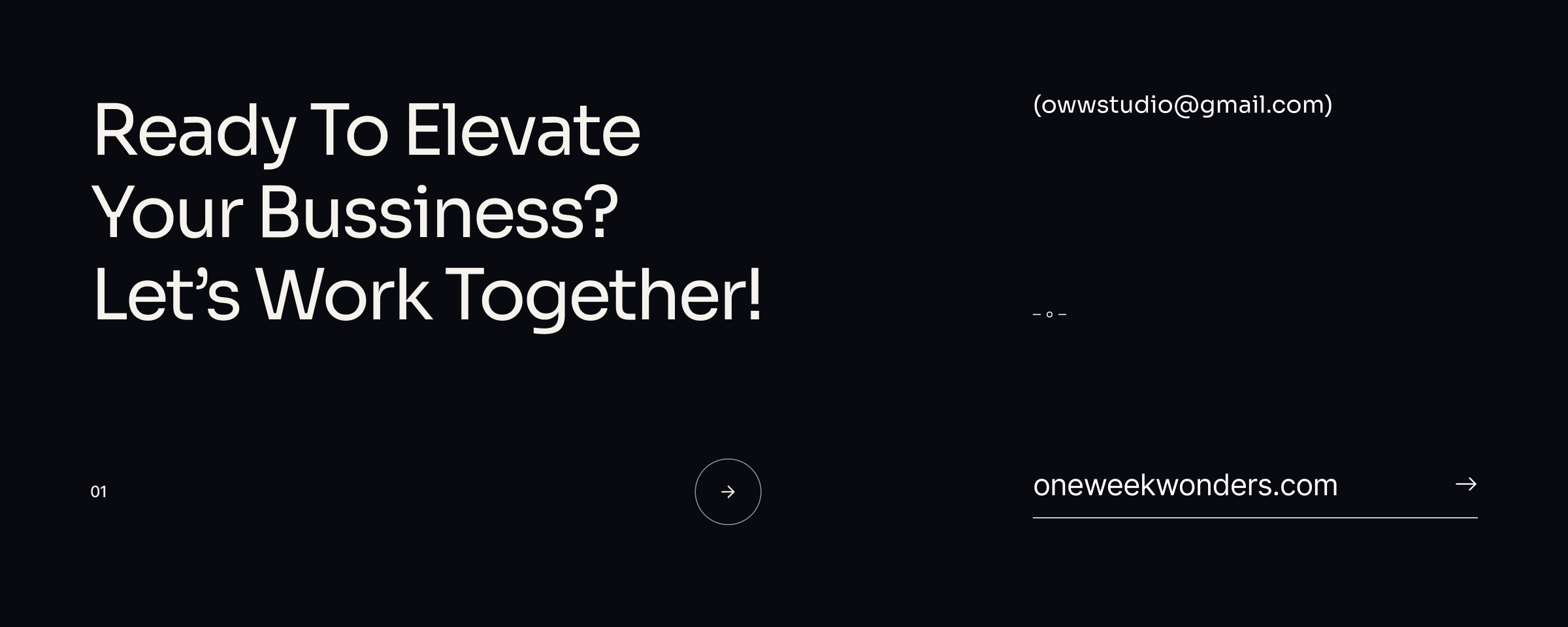 Goned - Marketing Agency Website by Sultan Adi for One Week Wonders on ...