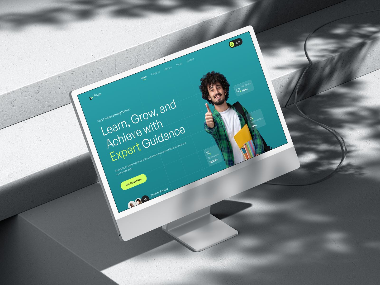 Modern Education Website by Jawadd on Dribbble
