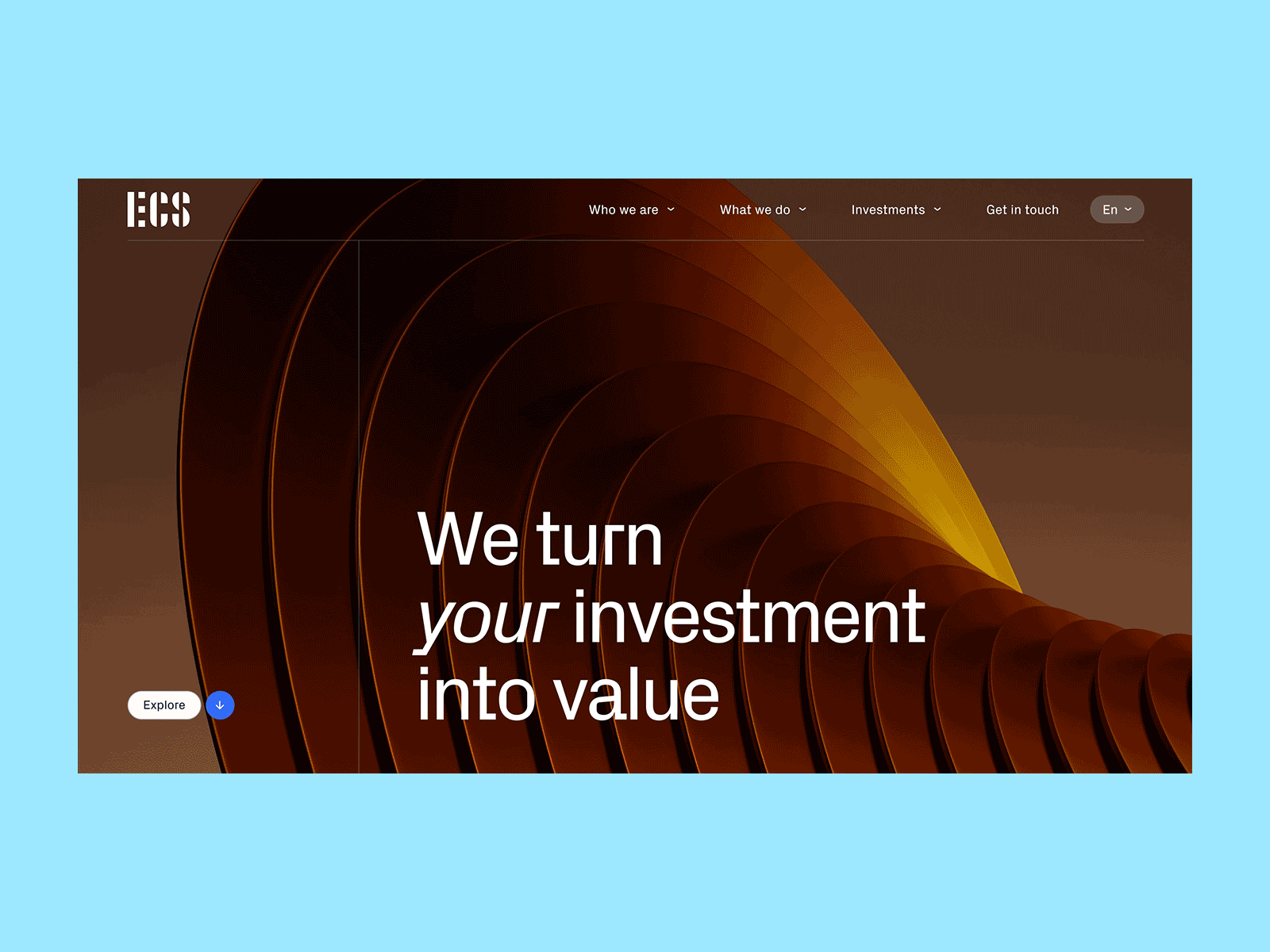 ECS / Web-UI Design by Francesca Pizzi on Dribbble