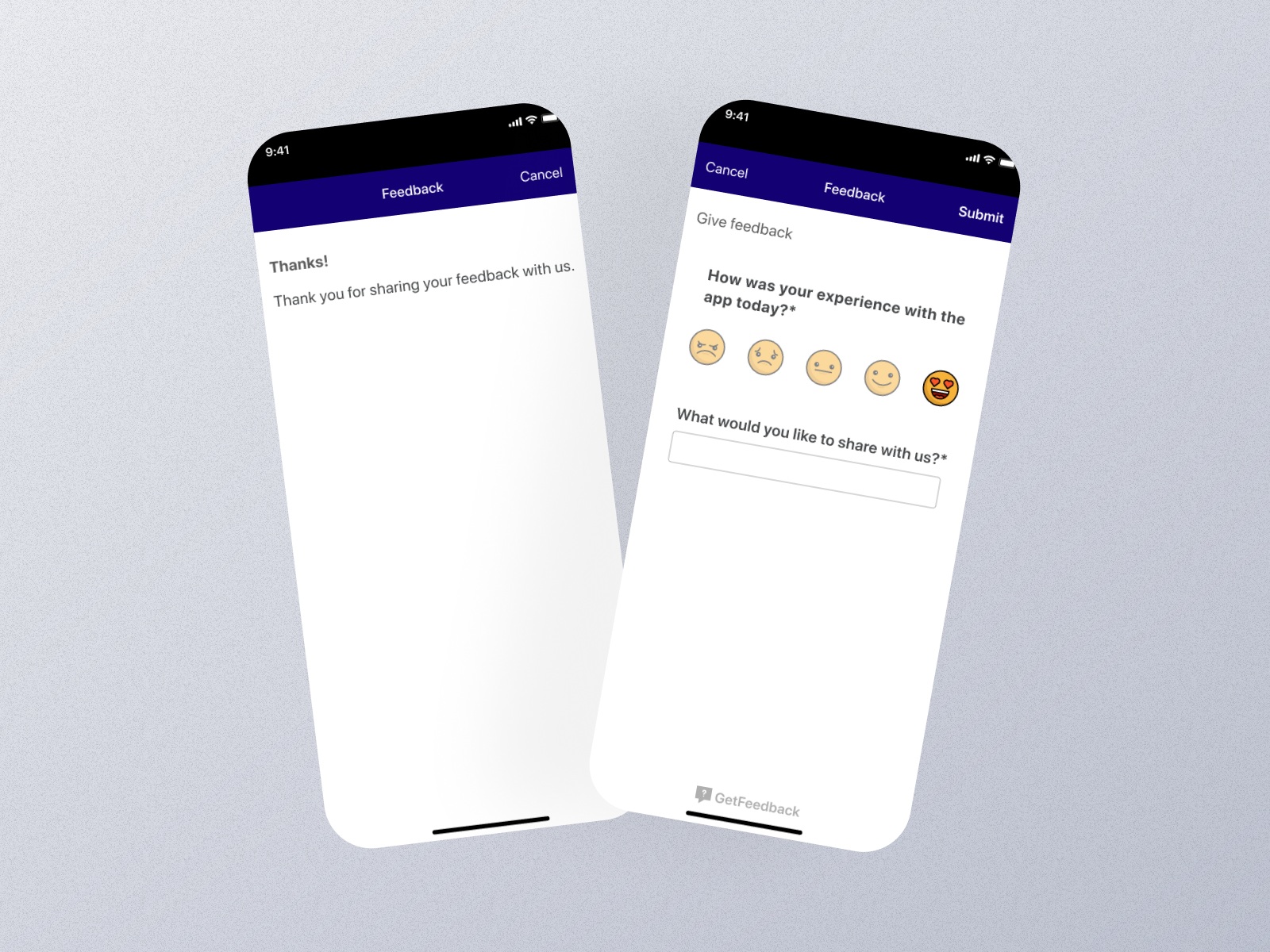 Feedback Mobile App Ui by UI Ants on Dribbble