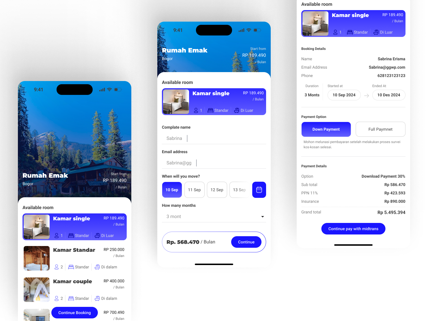 Homestay Booking Apps by FIRDA on Dribbble