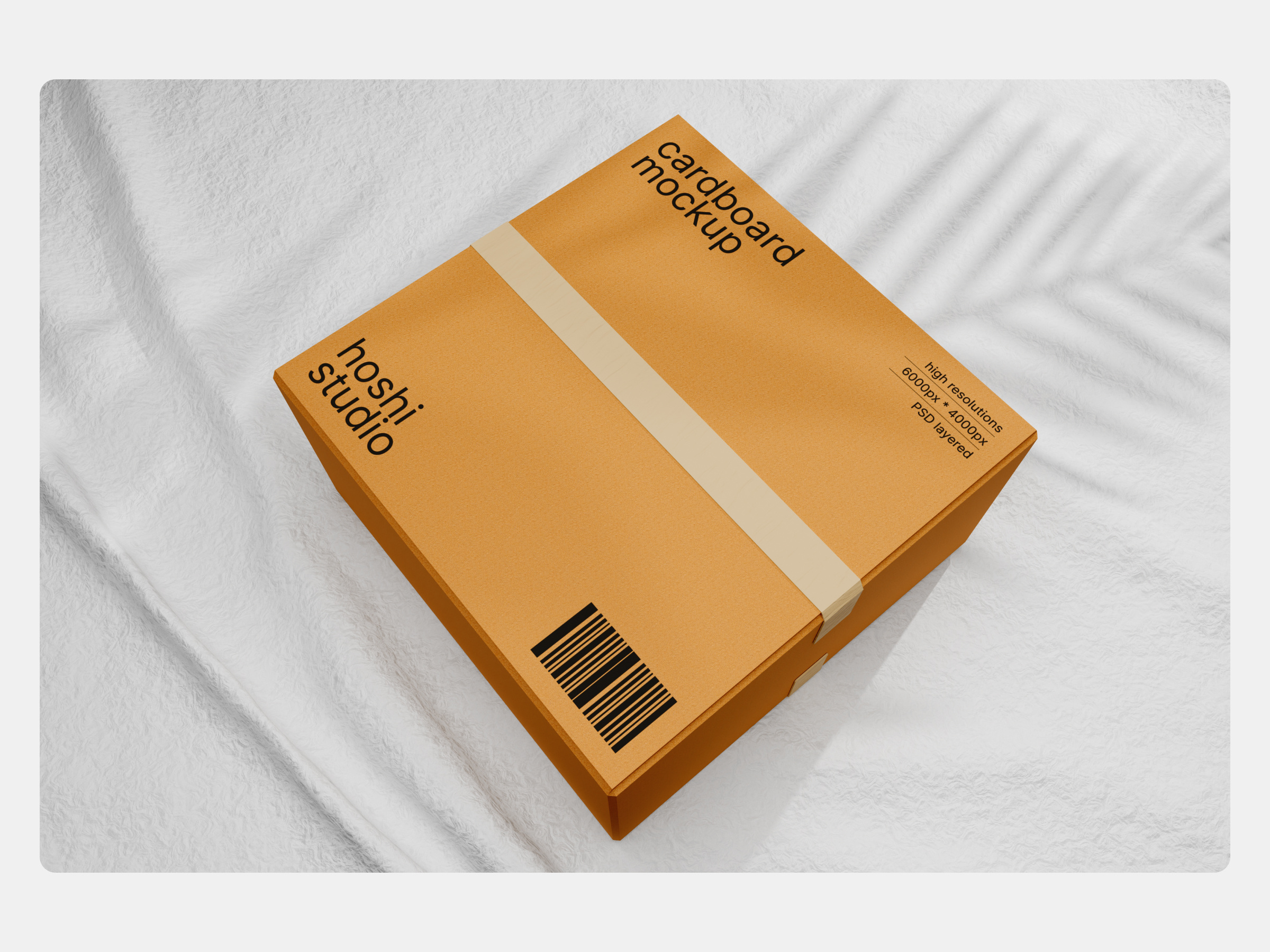 Cardboard Mockup by Hoshi Studio on Dribbble