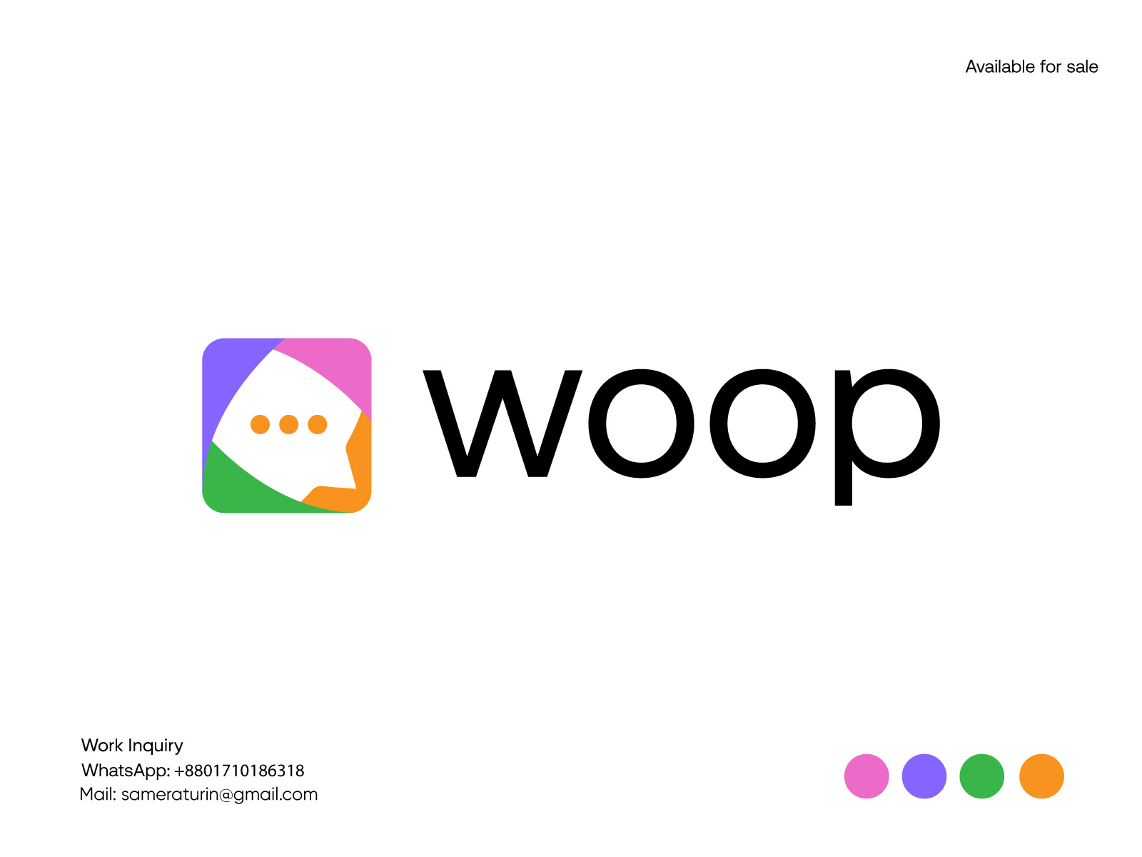 chat logo, colorful logo, logo design by Hasib 🚀 on Dribbble