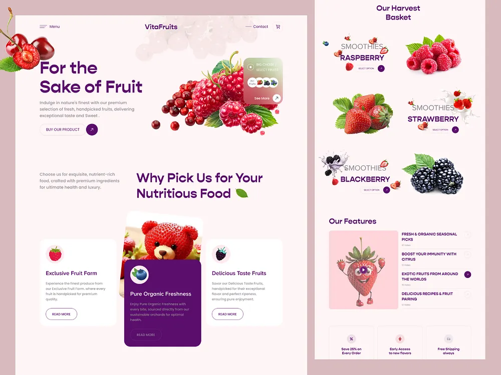 Fruit Website designs, themes, templates and downloadable graphic ...