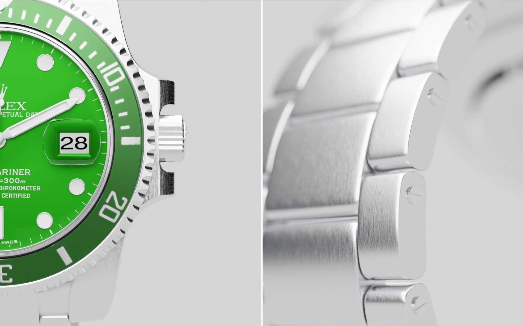Rolex Submariner 3D Visualization: Timeless Elegance by Nabil on Dribbble