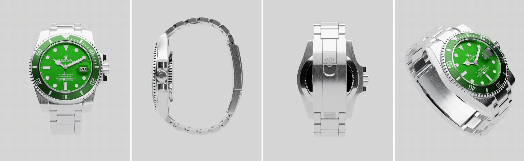 Rolex Submariner 3D Visualization: Timeless Elegance by Nabil on Dribbble