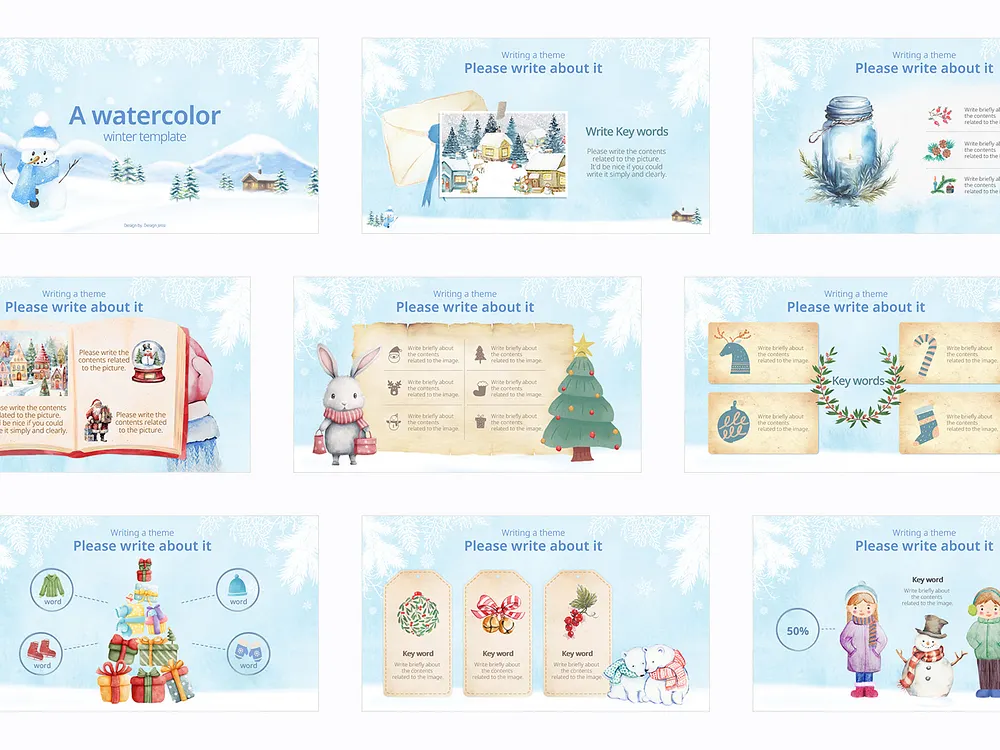 Winter Ppt designs, themes, templates and downloadable graphic elements ...