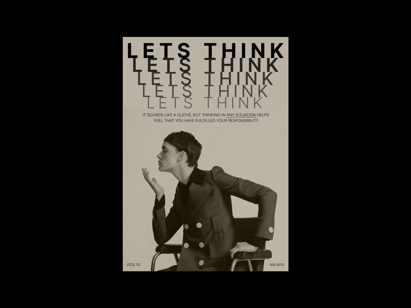 M.M Poster design series by Matin Mirzapoor on Dribbble