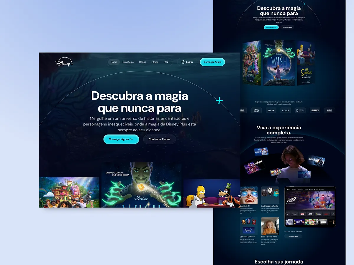 Browse thousands of Disney Plus images for design inspiration | Dribbble