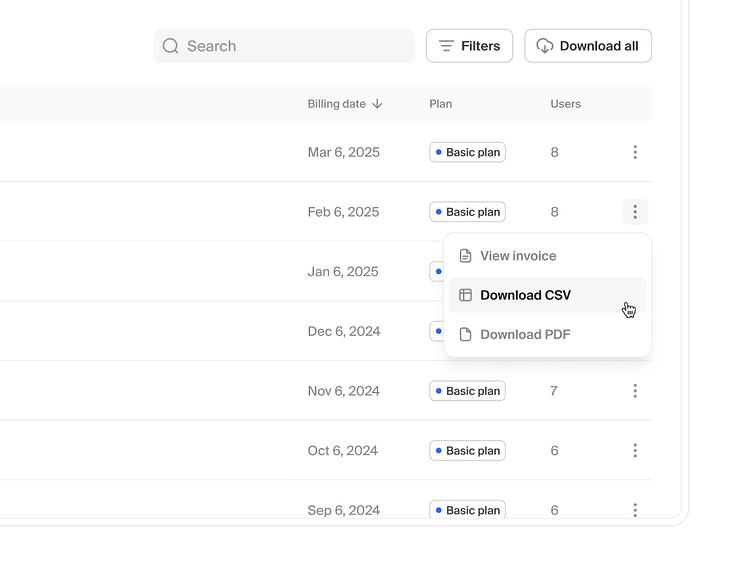 Billing settings — Untitled UI by Jordan Hughes® on Dribbble Billing settings — Untitled UI by Jordan Hughes® on Dribbble
