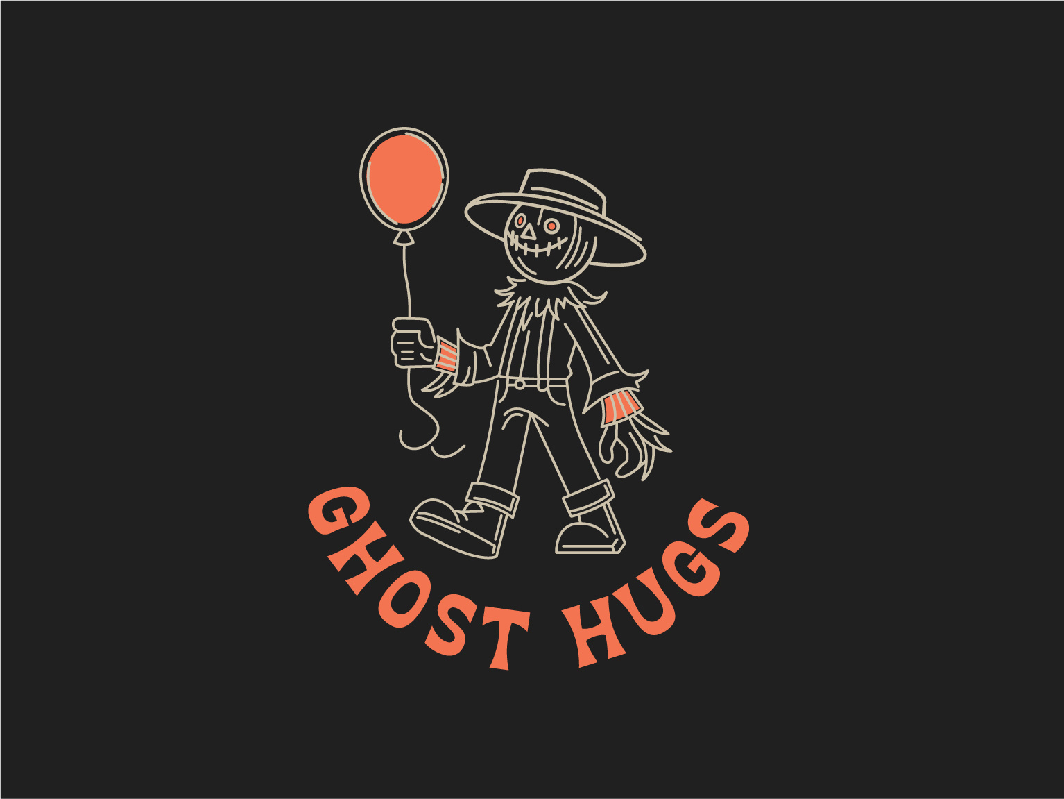 Ghost Hugs by Skilline Art Co. for Skilline Design Co. on Dribbble