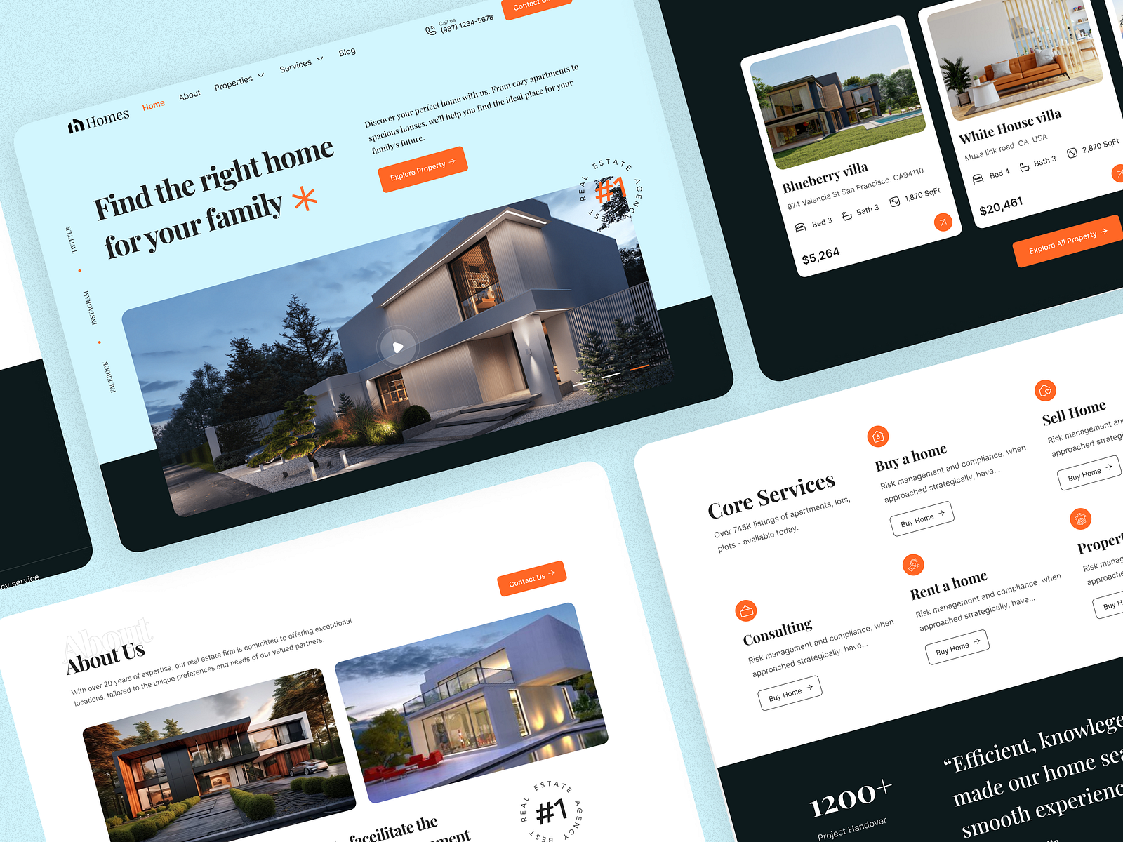 Home rent website design . by Emon Datta on Dribbble