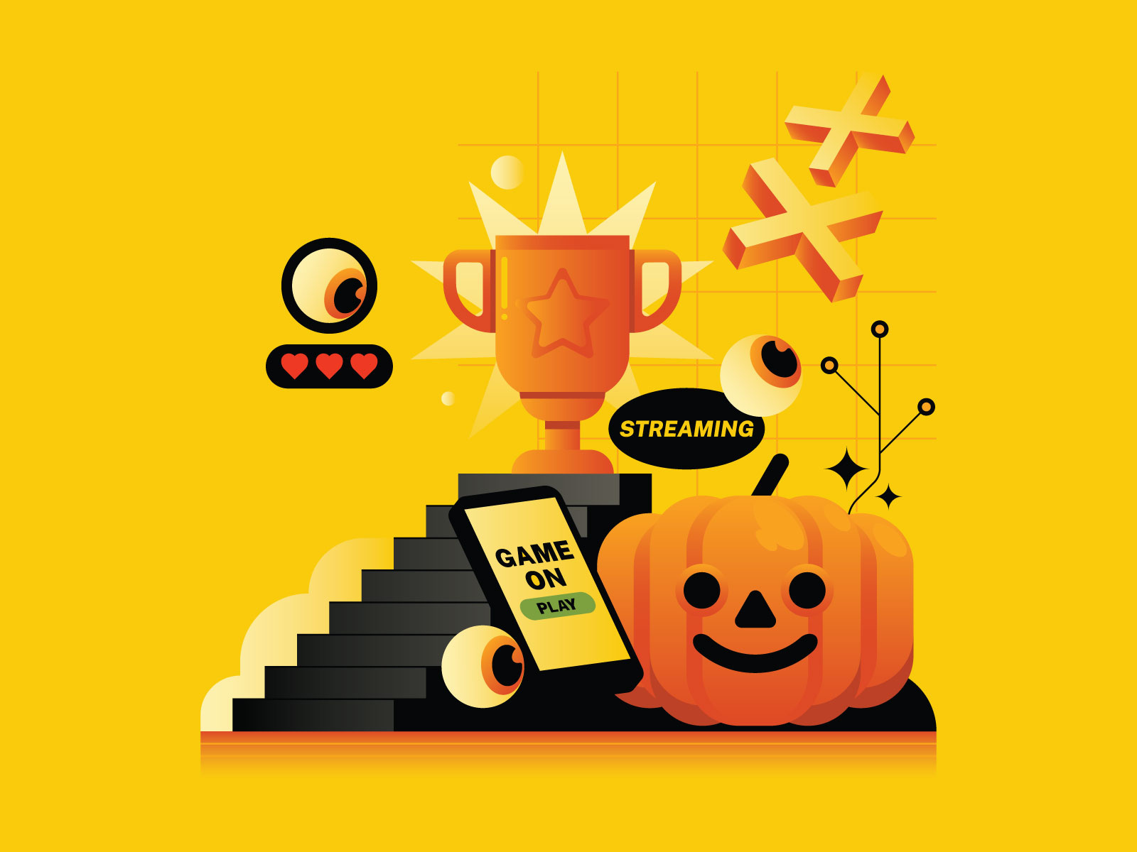 Halloween Game by Tommy Chandra on Dribbble