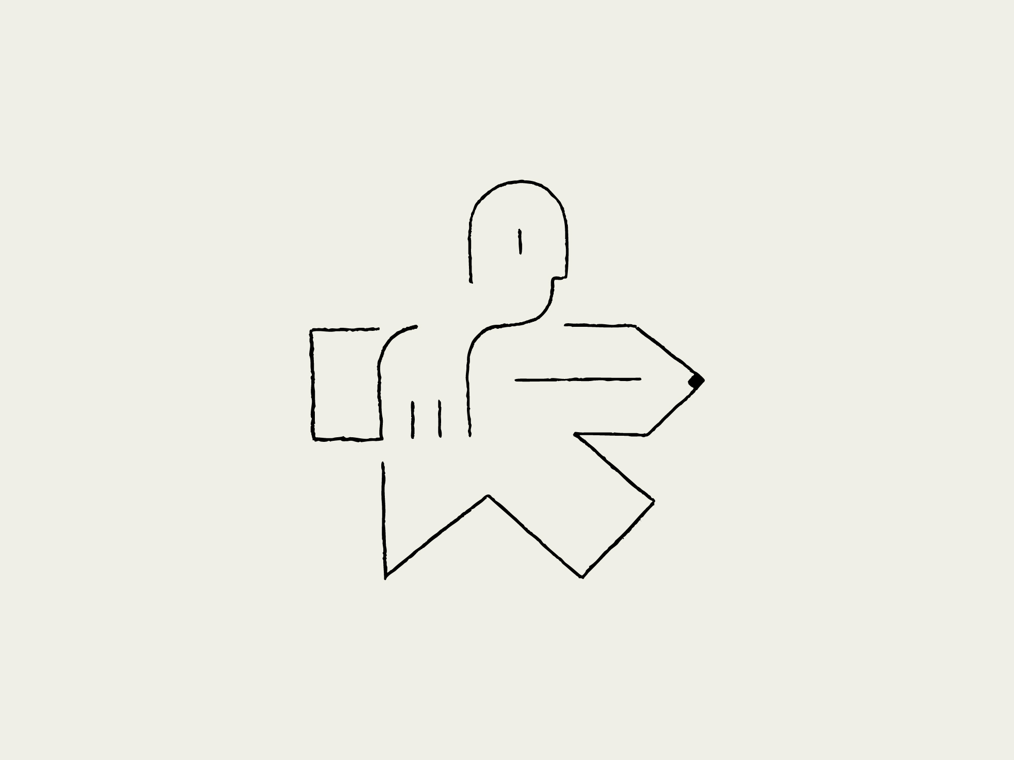 "Bringing the Pencil" - Simple Animation of Line Illustration by Artur ...