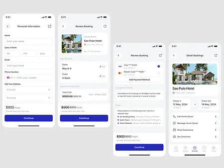 Browse thousands of Booking App images for design inspiration | Dribbble