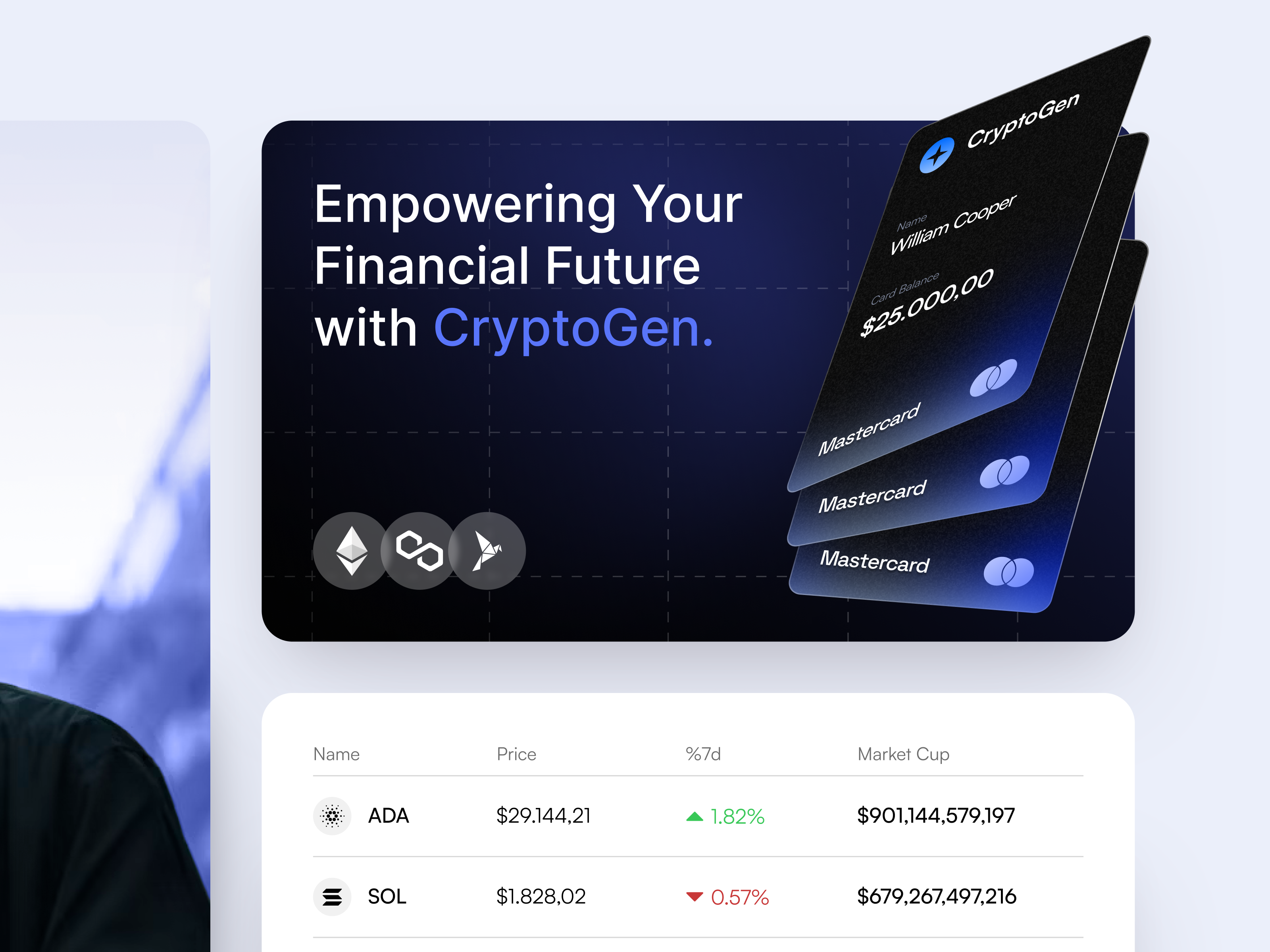 CryptoGen - Branding for Crypto by Arounda Branding for Arounda on Dribbble