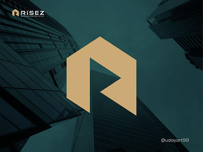 R | Real Estate Brand logo design by Uday Hossain on Dribbble