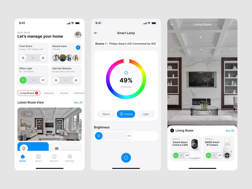 Browse thousands of Smart Home images for design inspiration | Dribbble