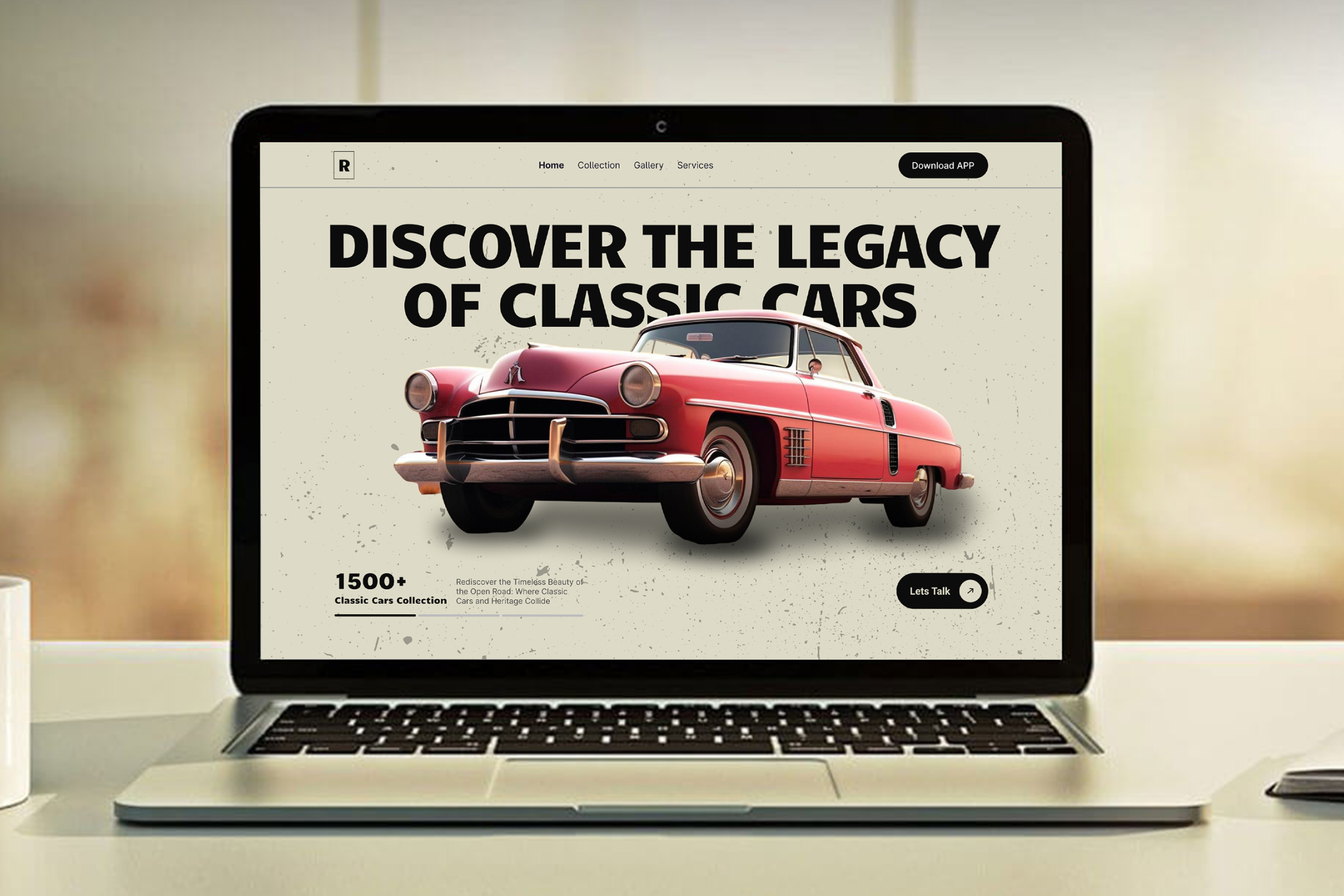 Classic Car Website by M. Zahid Ahamed Tusar on Dribbble