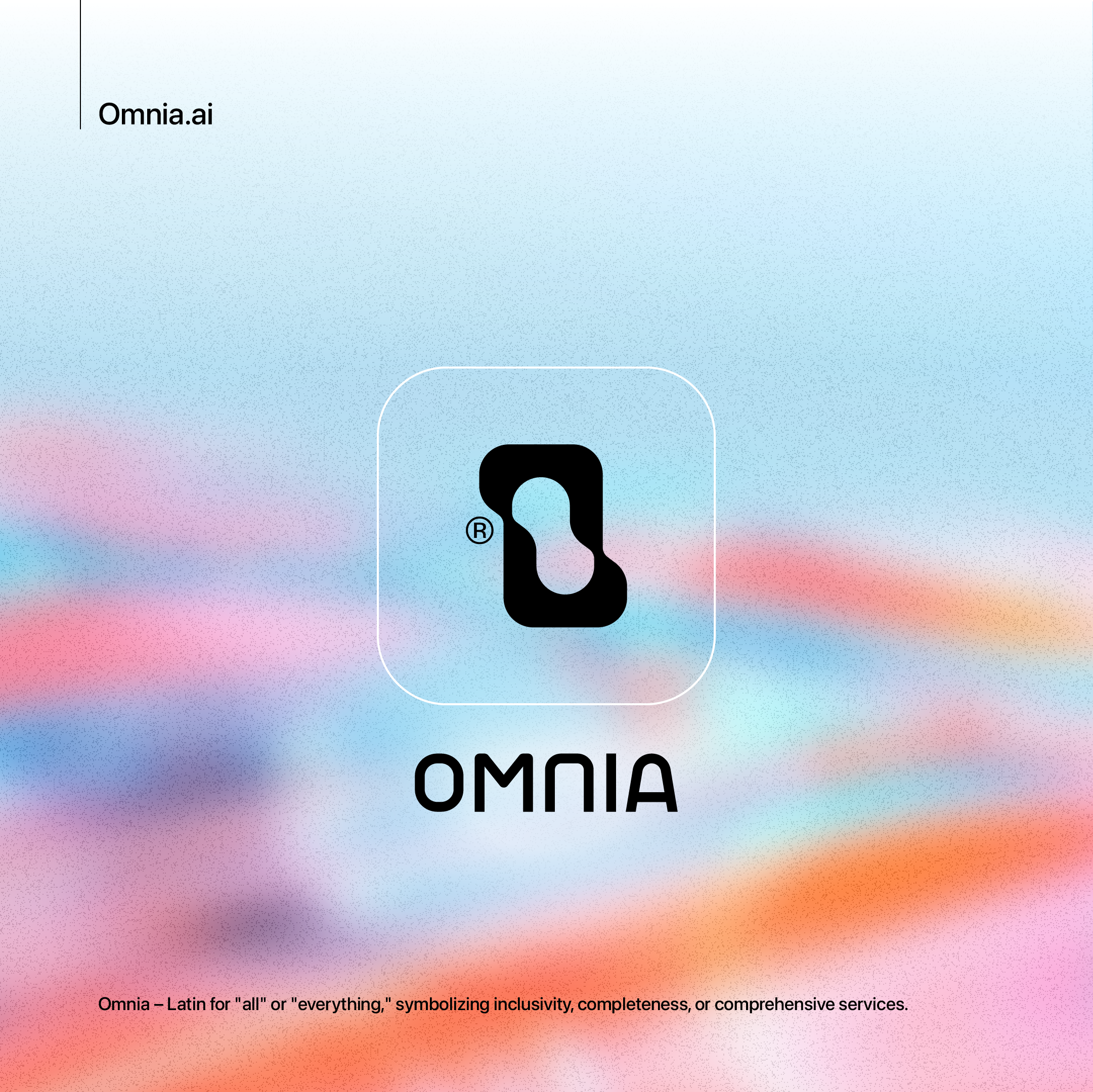 OMNIA.AI Logo Branding by UGURATES. on Dribbble