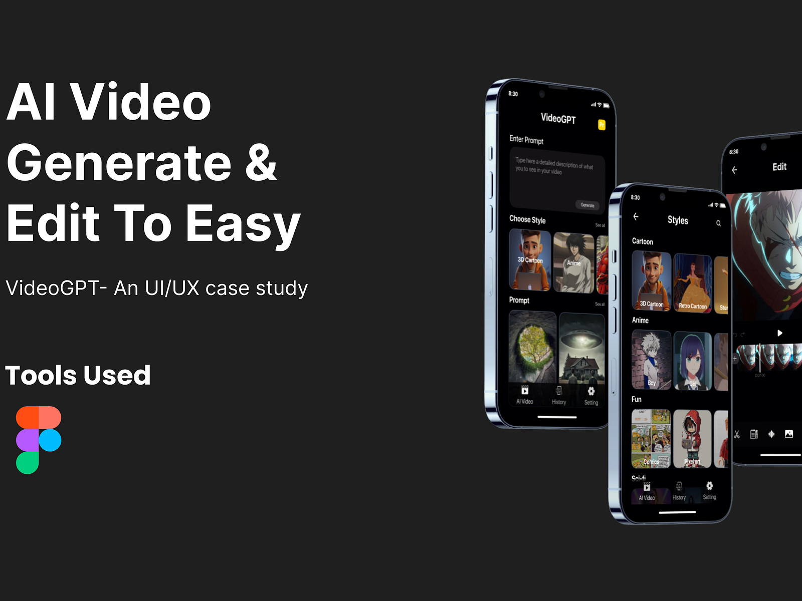 AI Video Generate App UI Design by Mosfiqur Rahman Sifat on Dribbble