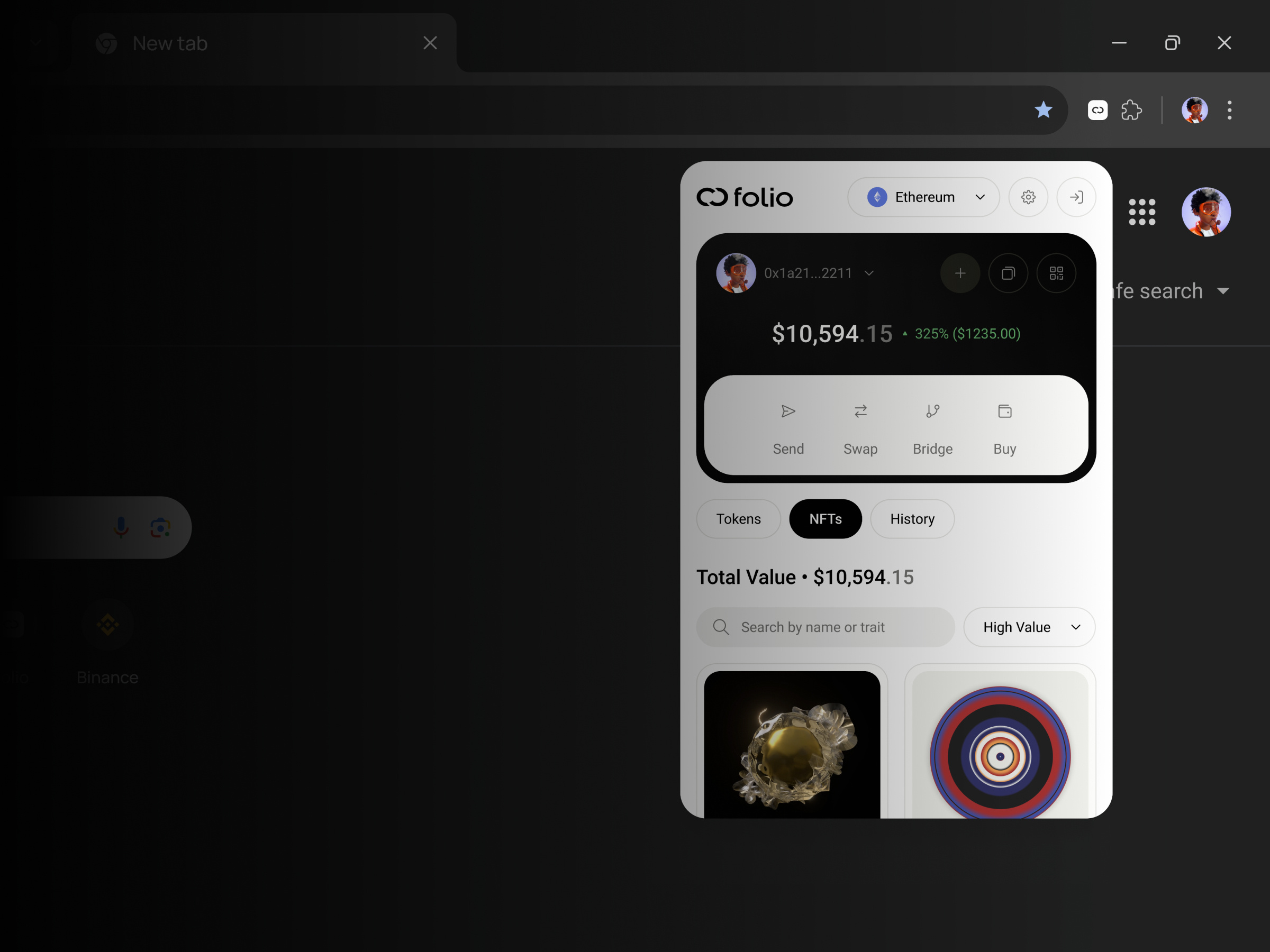 Folio - Crypto wallet for everything onchain by Anatoliy Demyanchuk for ...