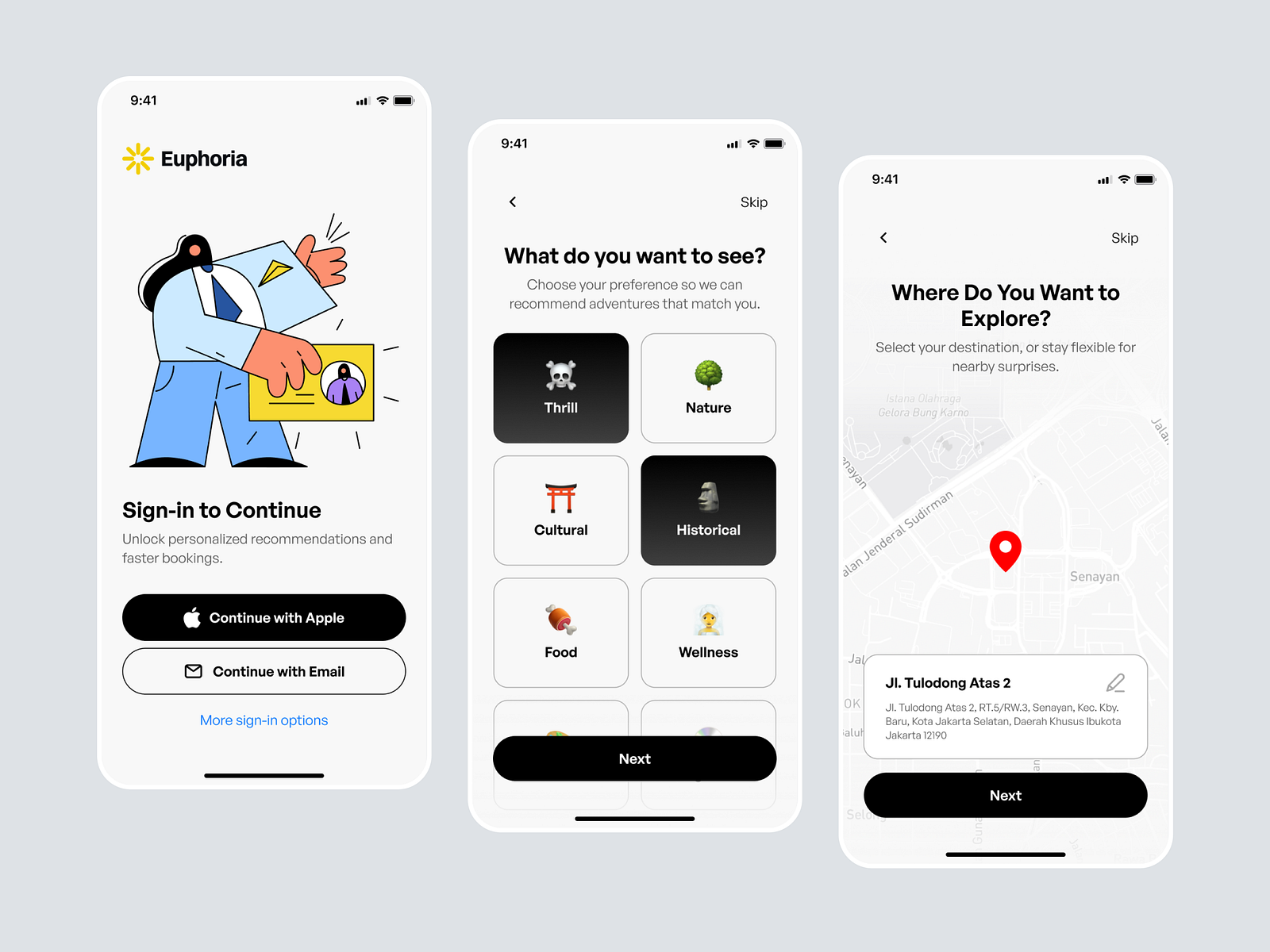 App Onboarding Ui Exploration By Felix Christopher Afrian On Dribbble