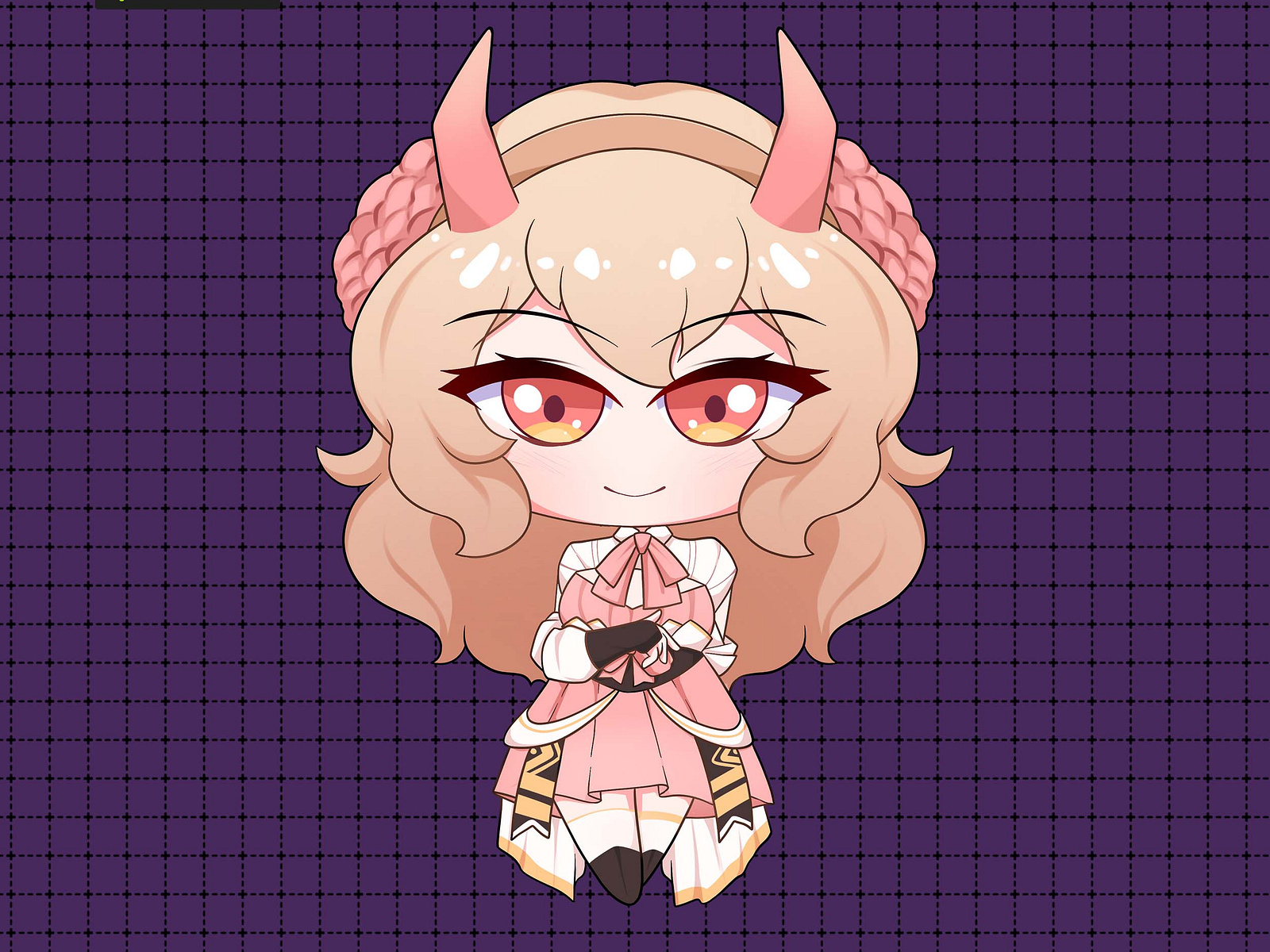 Cute Chibi Commission by Pixamochi on Dribbble