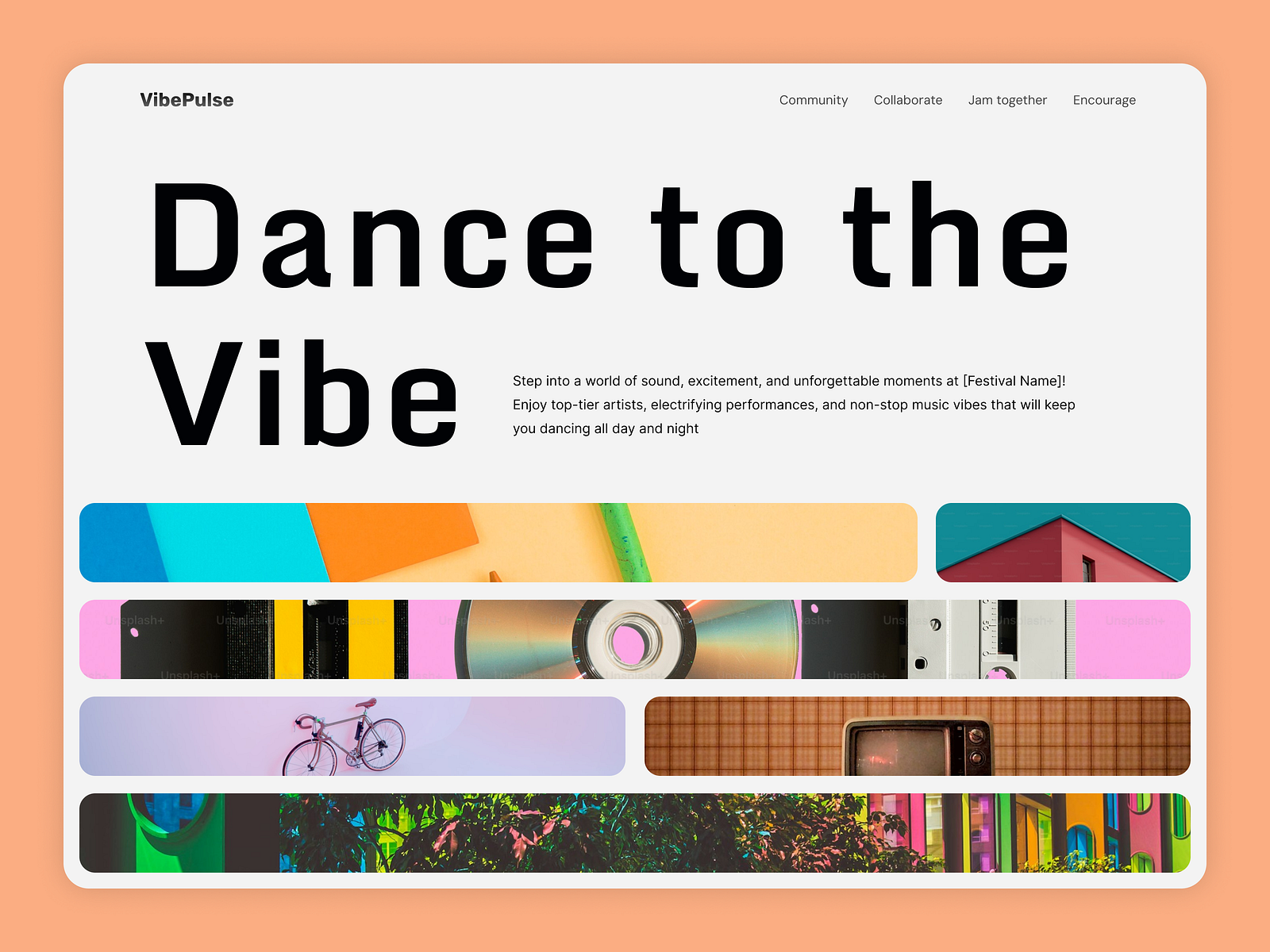 VibePulse- Music Website by Siyam Abdullah on Dribbble