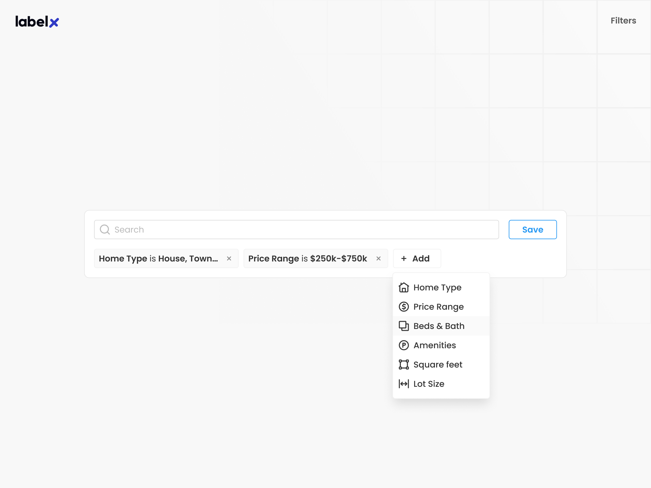 Simple Filter Dropdown Component UI by LabelX on Dribbble
