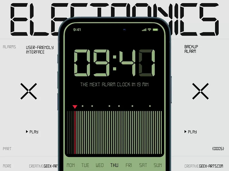 Clock designs, themes, templates and downloadable graphic elements on ...