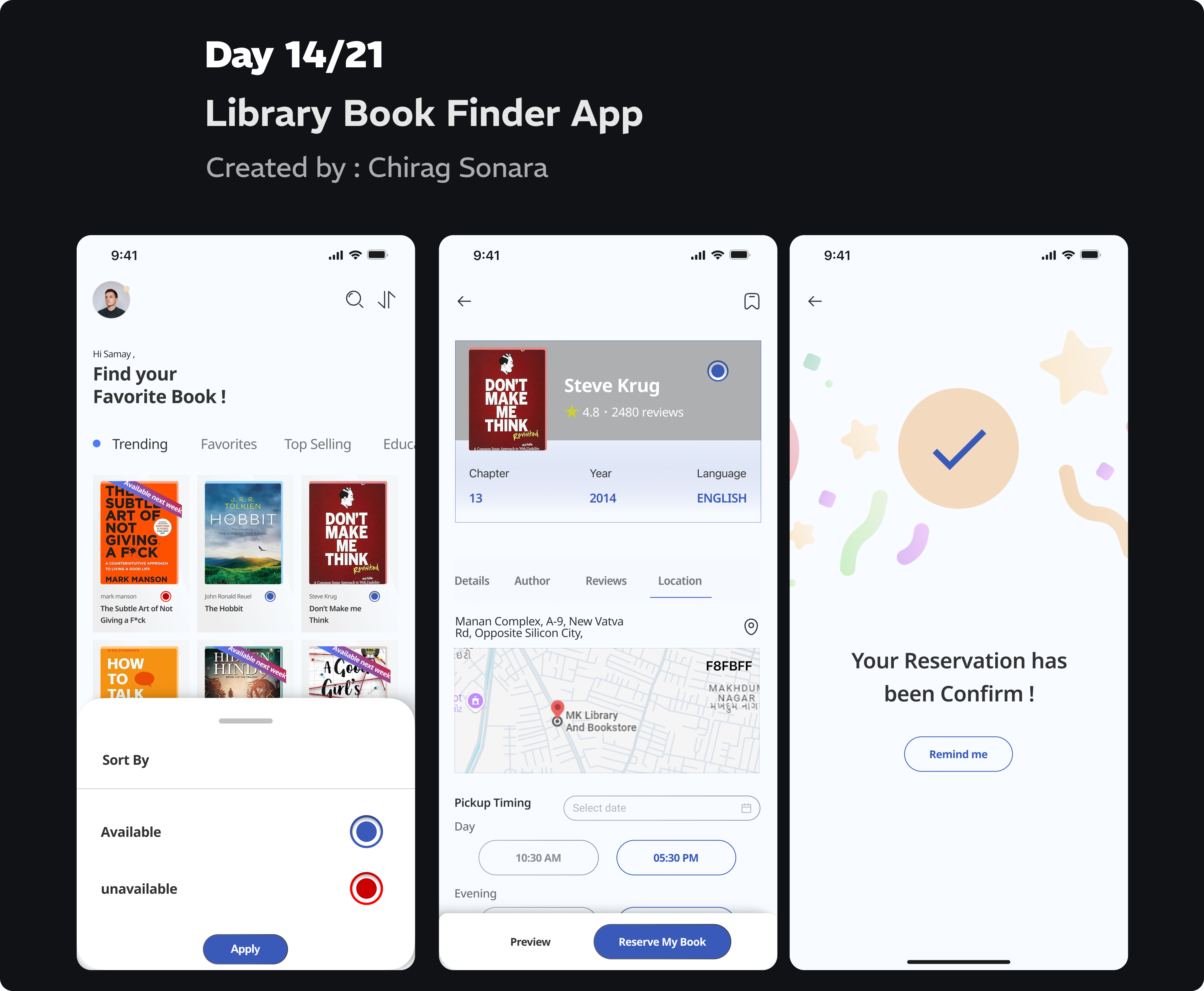 Browse thousands of Book Finder images for design inspiration | Dribbble