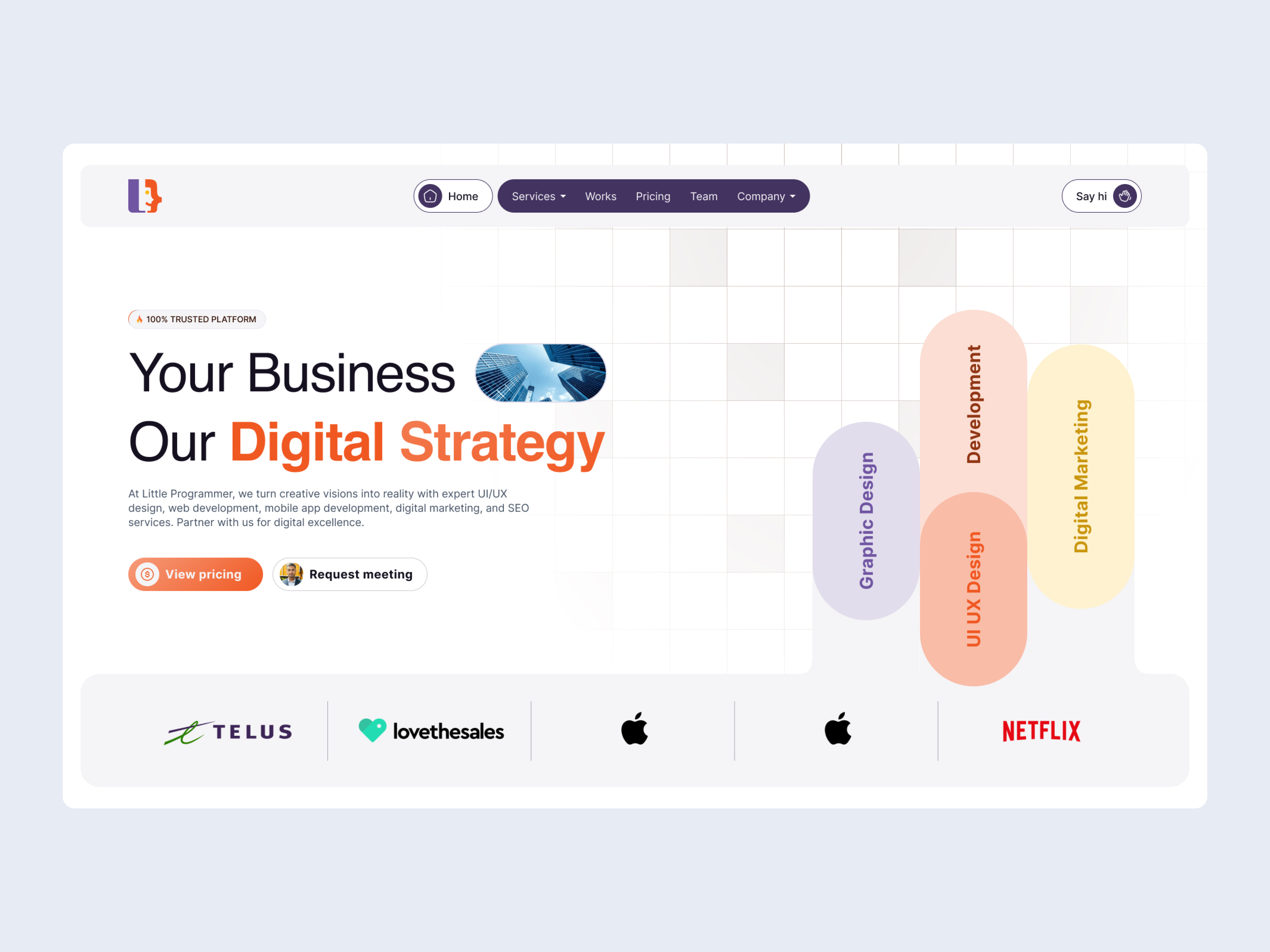 LP - Digital Agency Website by Dipu Paul on Dribbble