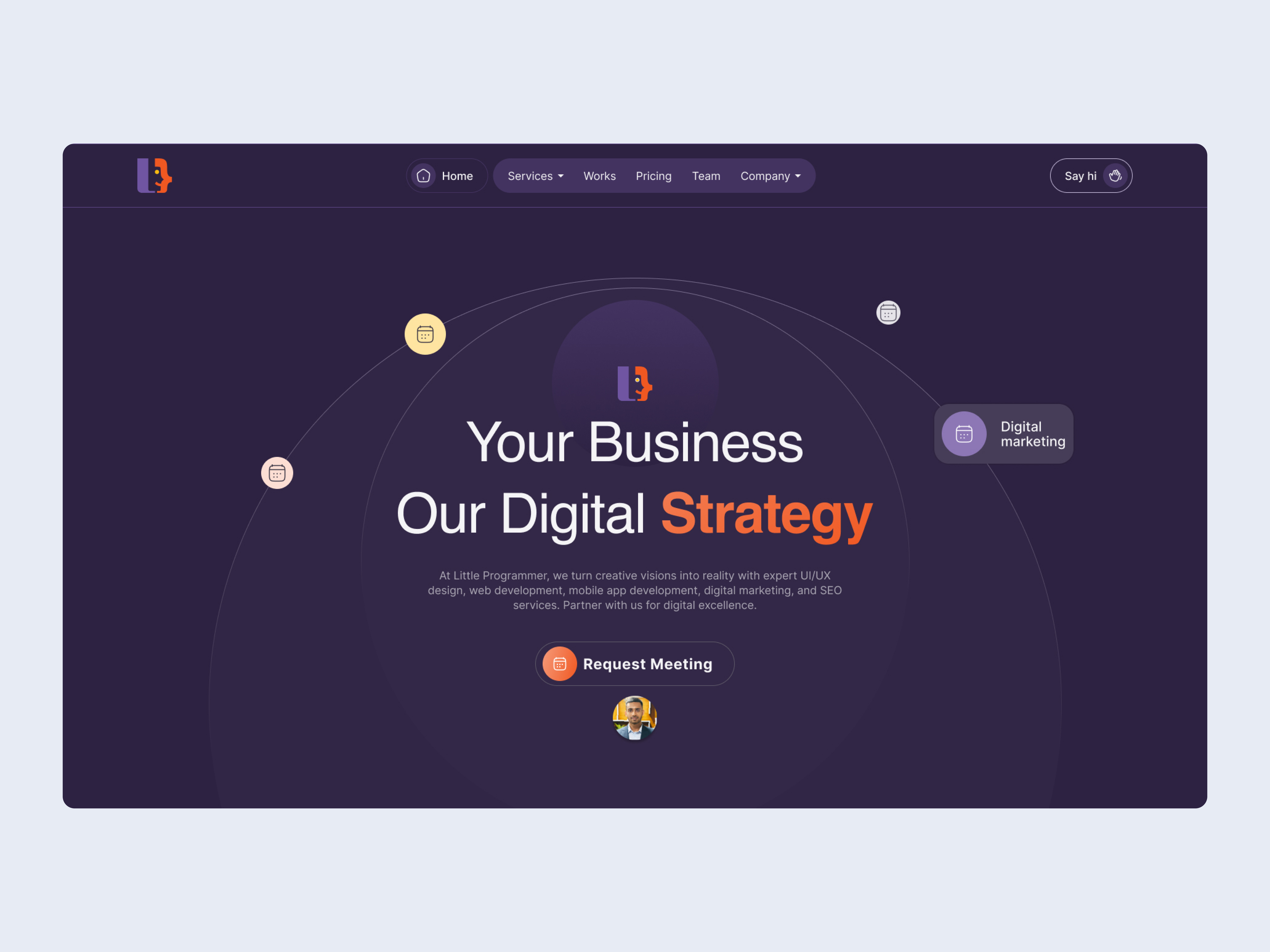 LP - Digital Agency Website by Dipu Paul on Dribbble