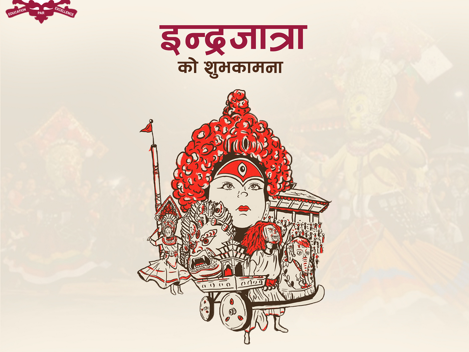 Social Media Indra Jatra Post by Anjeela Shrestha on Dribbble