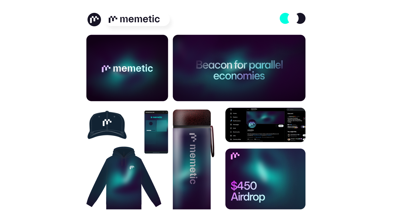Memetics Brand Concept 03 by Valentin Cheval on Dribbble