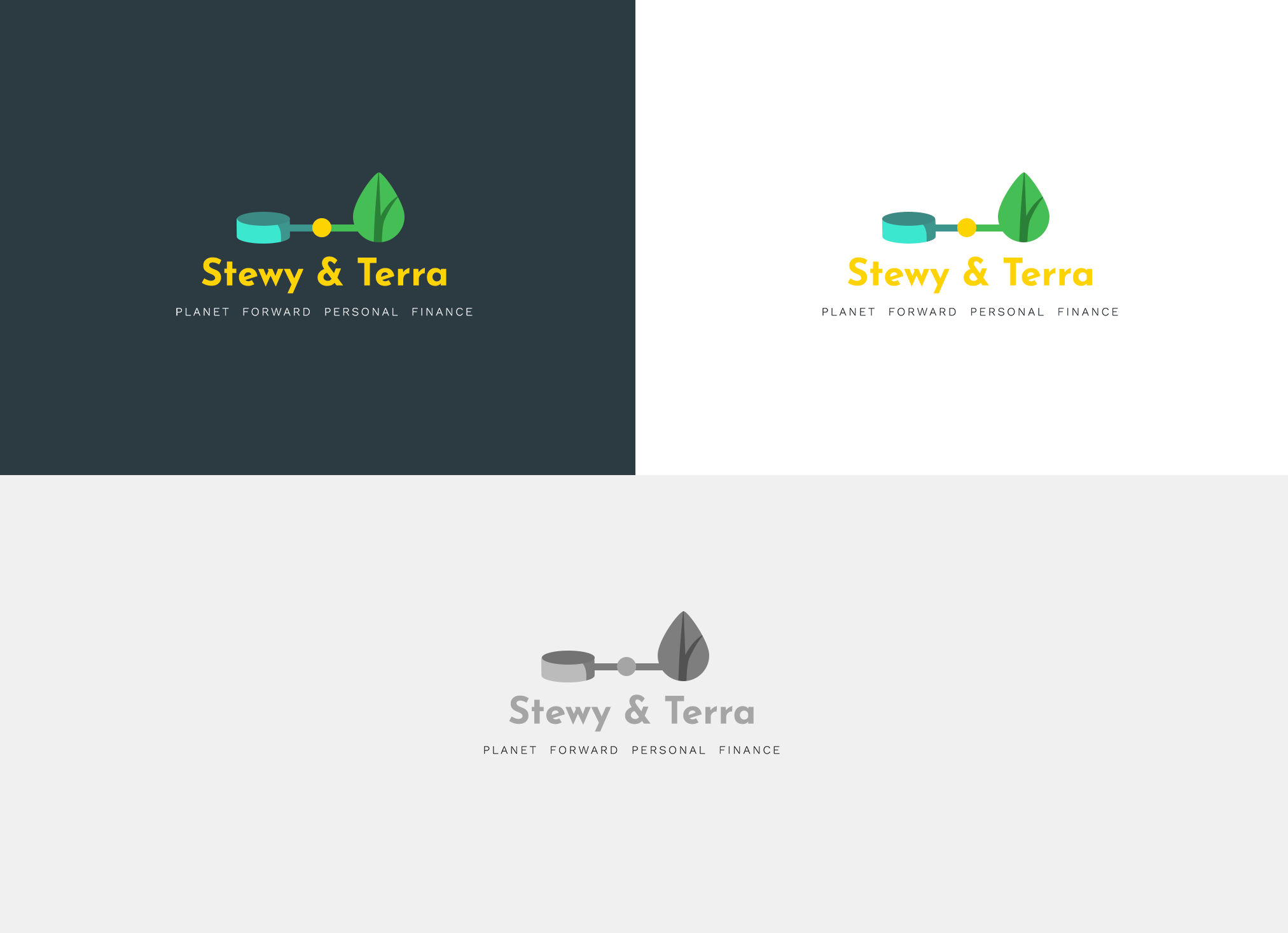 The illustration and the logo for the Stewy&Terra project by Vera ...