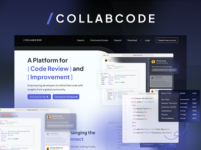 CollabCode 👨‍💻 by Formics Design for Formics Tech LLC on Dribbble