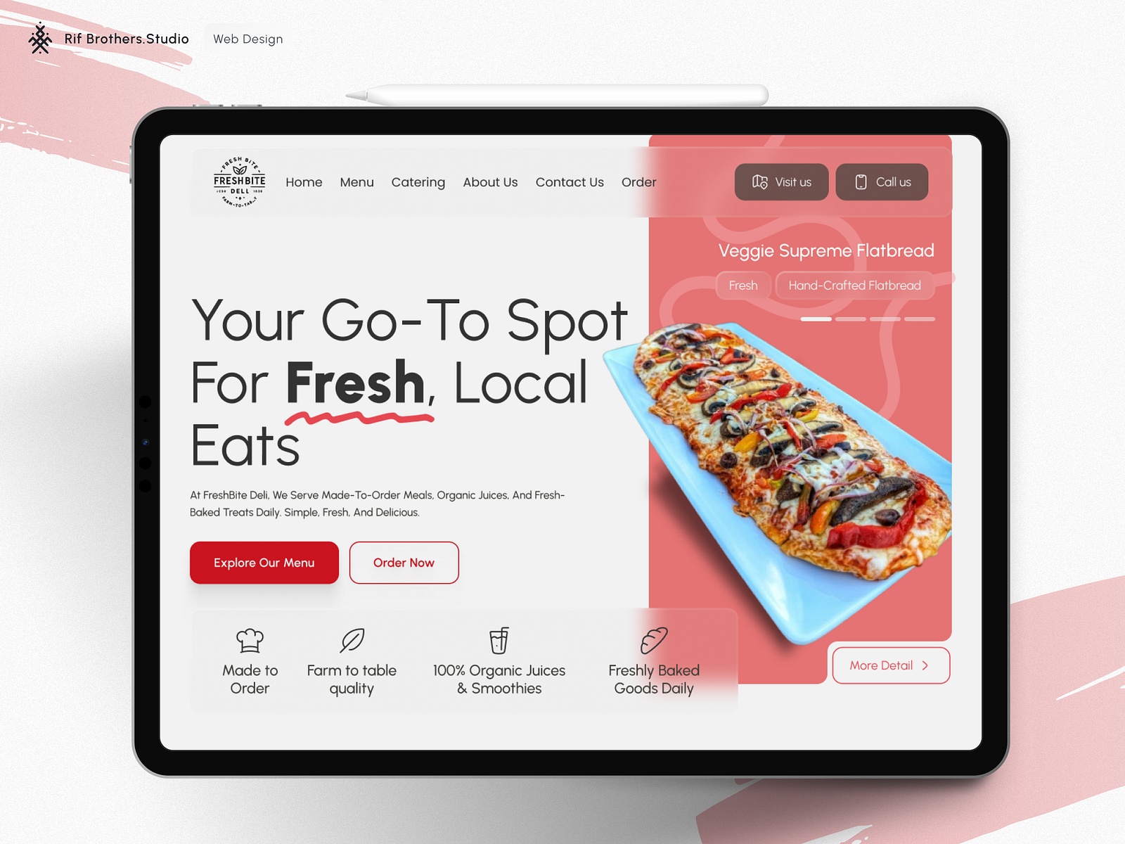 🚧 Work in Progress: Restaurant Framer Template! 💻 by Rif Brothers ...
