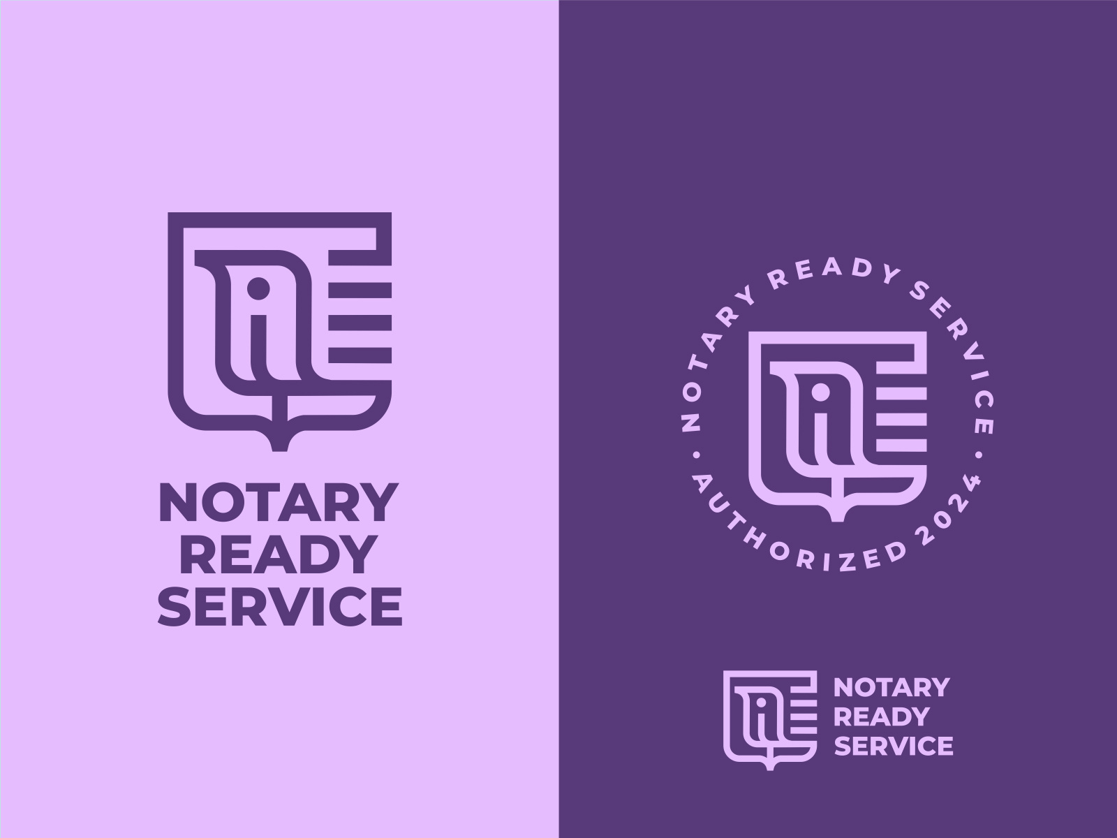 Browse thousands of Notary Logo images for design inspiration | Dribbble