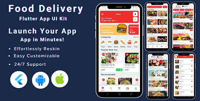 UberEats Clone - Food Delivery Flutter App UI Kit Template by Hakim_ on ...