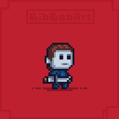 Michael Myers Pixel Art By BibBob by PixBob on Dribbble