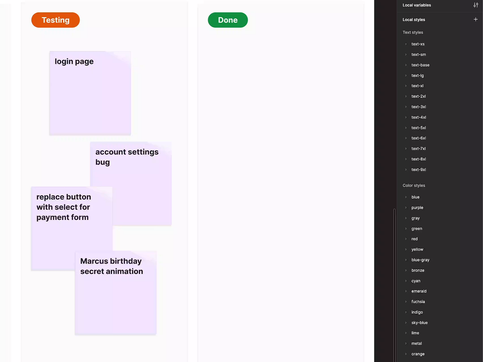 Figma sticky notes and whiteboards by Bunin Dmitriy on Dribbble