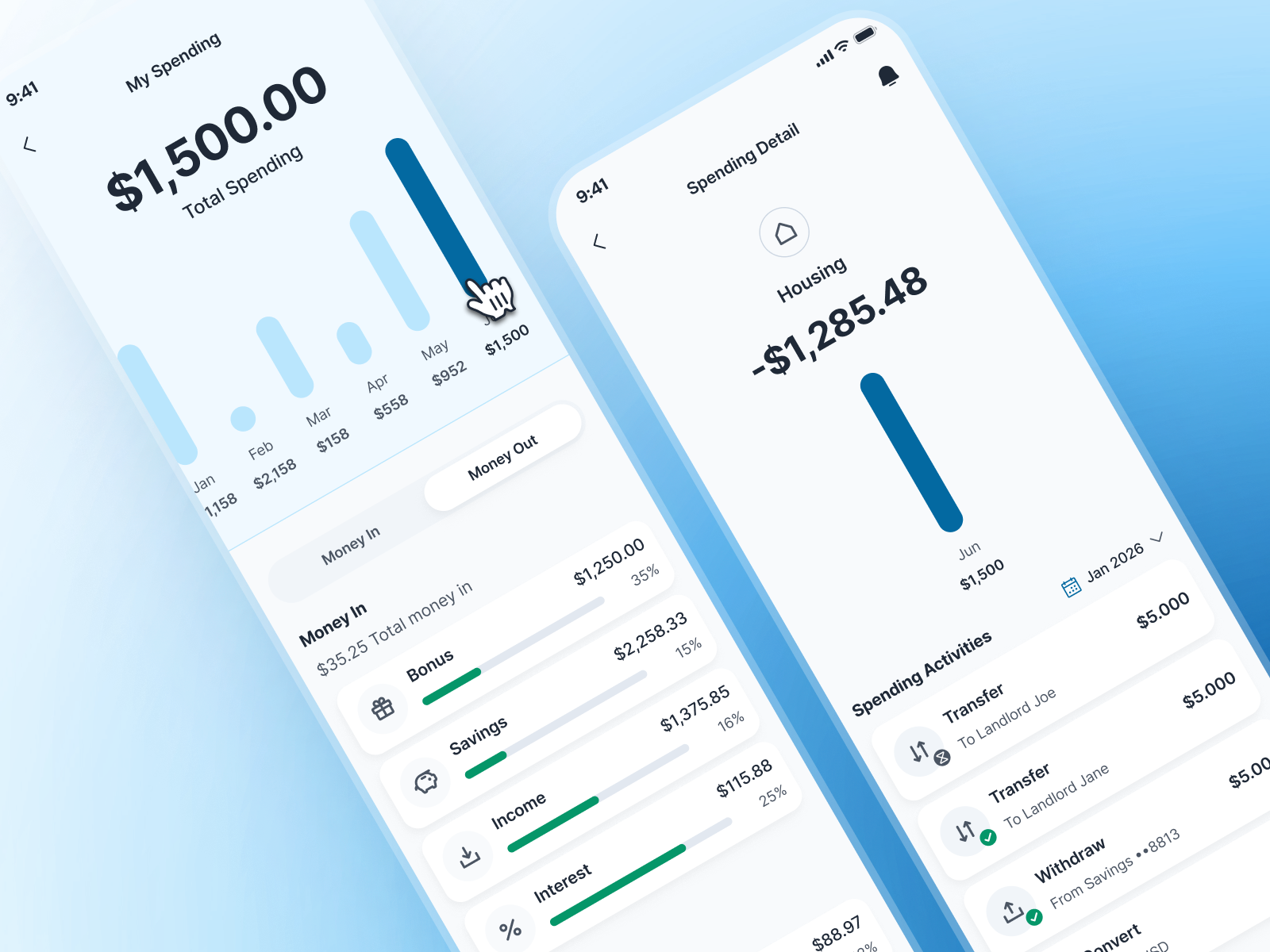 swiftbank: AI Digital Banking Payment App - Digital Card/Wallet by finterface on Dribbble