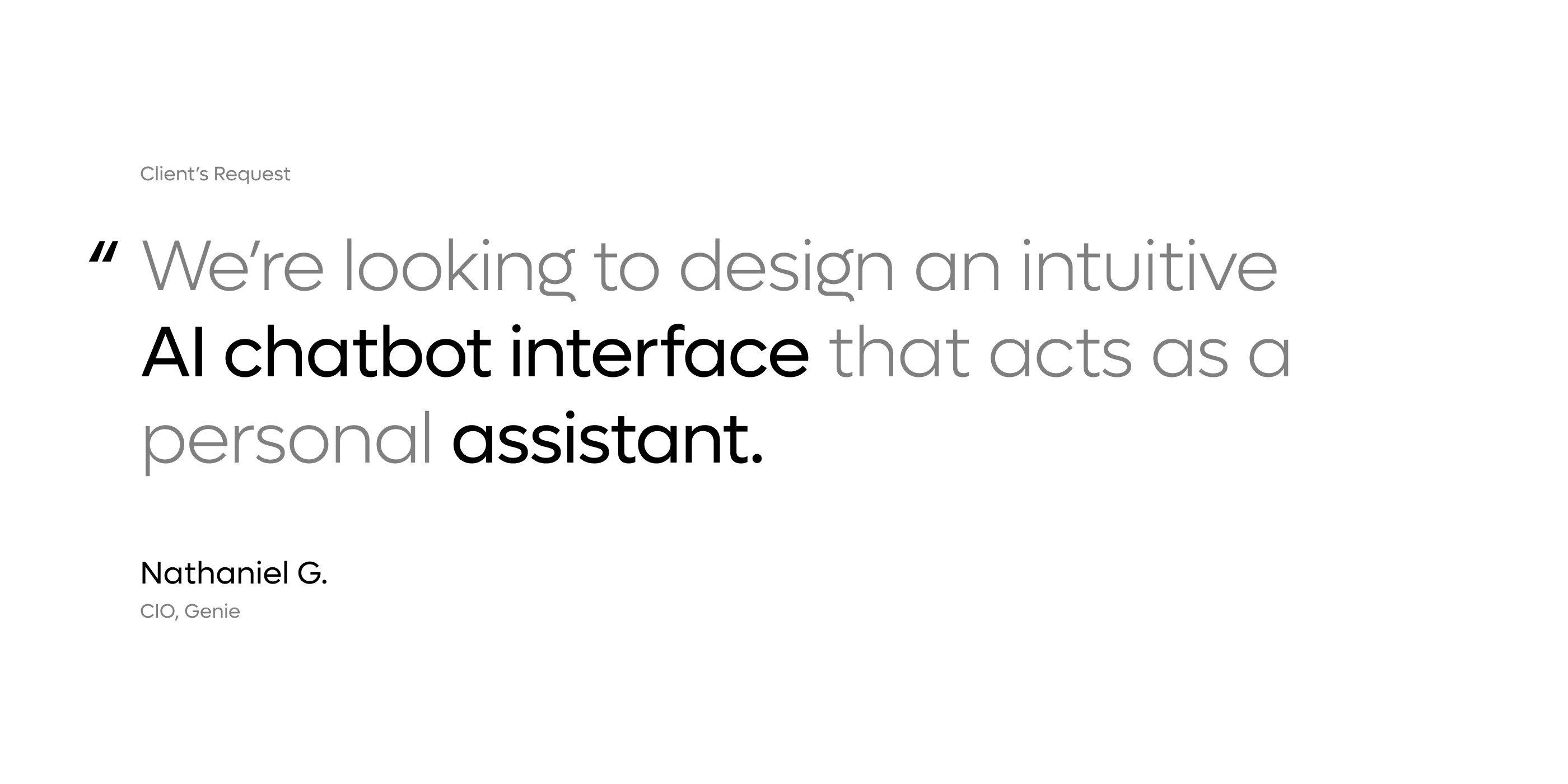 Genie Chatbot - Personal AI Assistant by Jack R. for RonDesignLab ⭐️ on ...