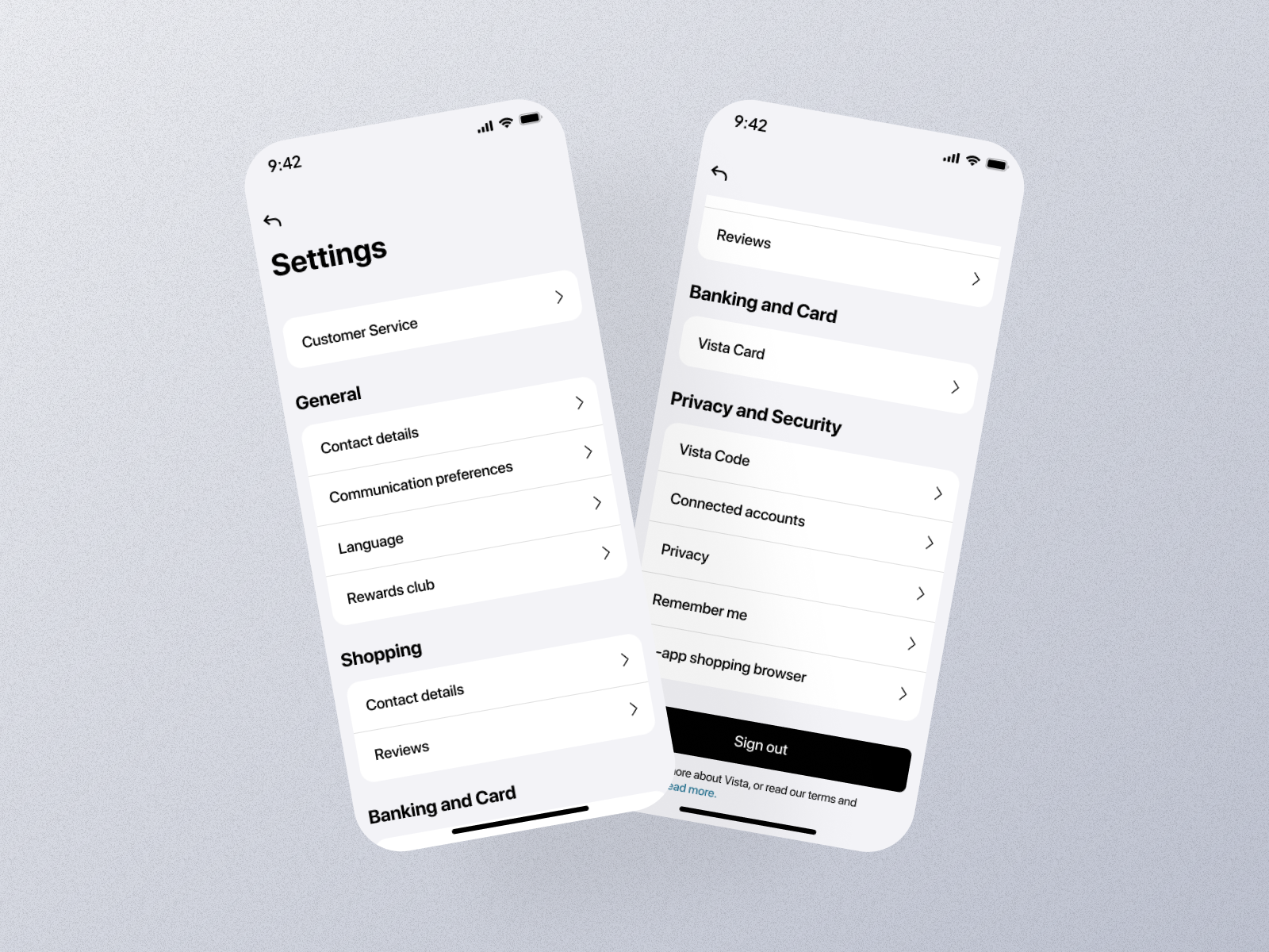 Setting Mobile App Ui By Ui Ants On Dribbble