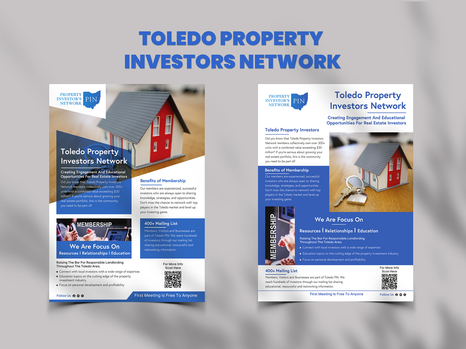 Toledo Property Investors Network Flyer Design by Kamal Parvez Rahim on ...