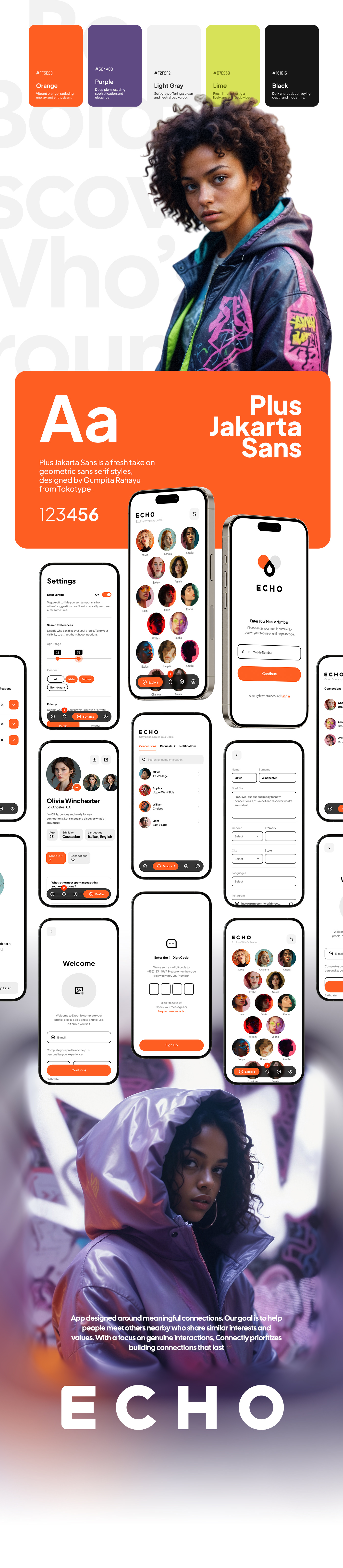 Dating App UX/UI Design - Visual Highlights by Ruben S. on Dribbble